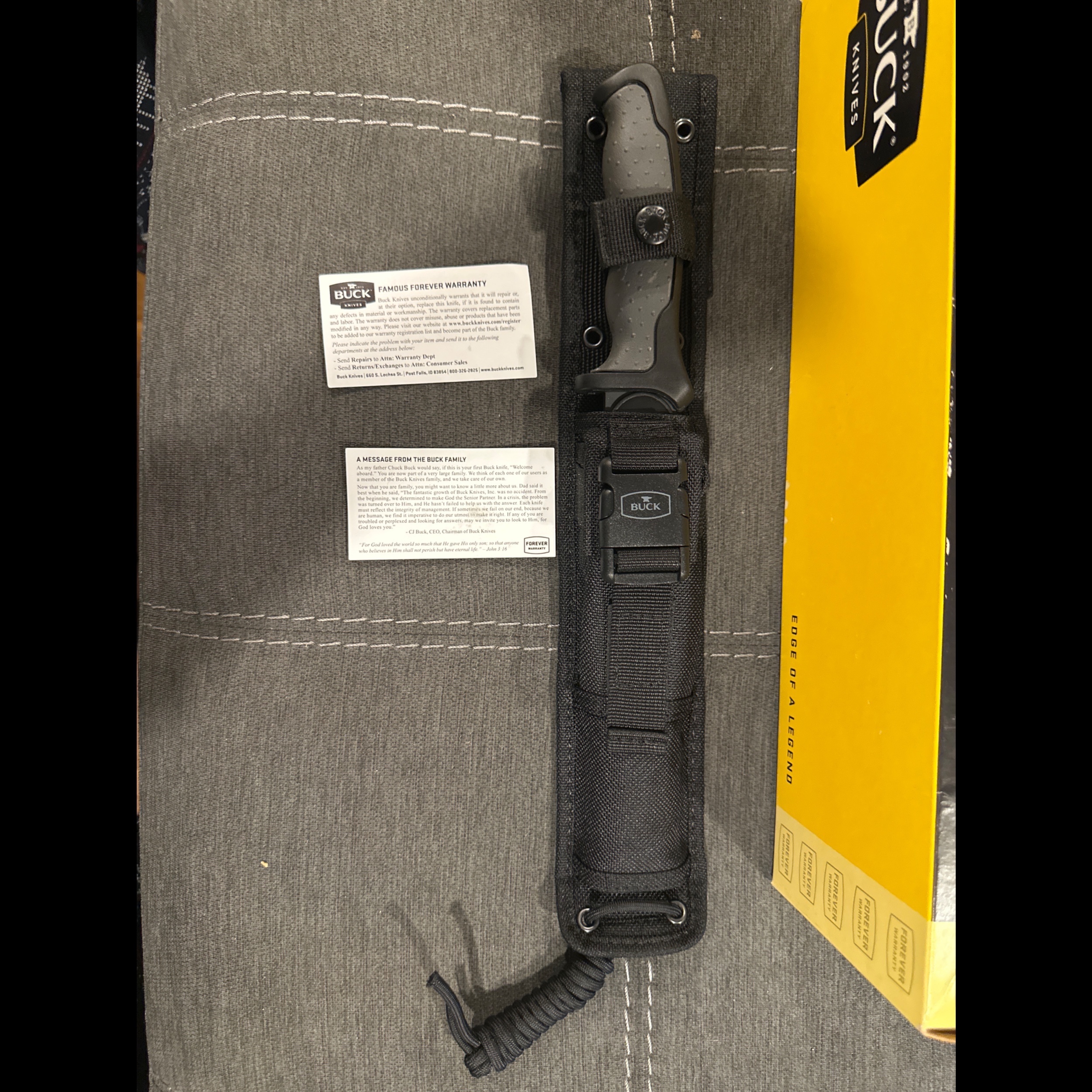 Bladebinge - Buck TOPS 651 Nighthawk Hunter Fixed Blade Tactical Knife ...