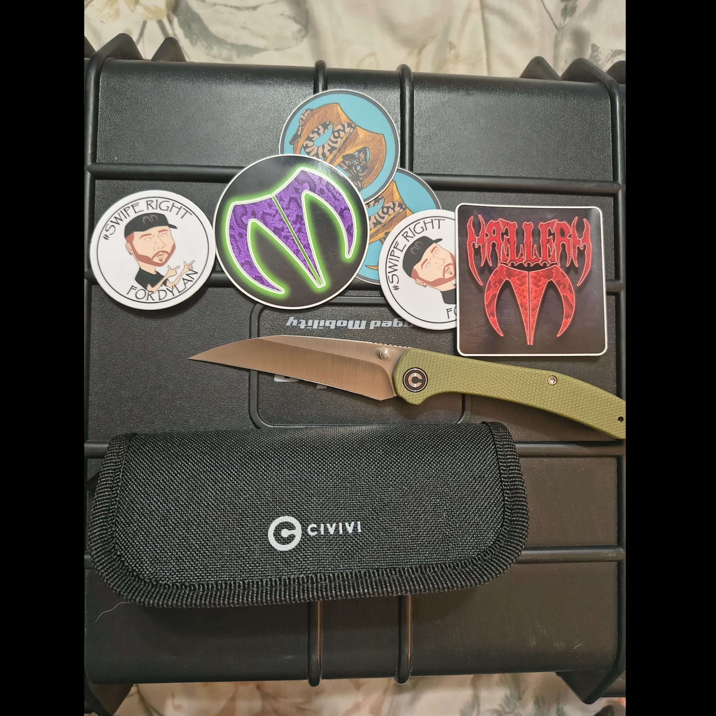 Bladebinge - Civivi hadros modded by mallory