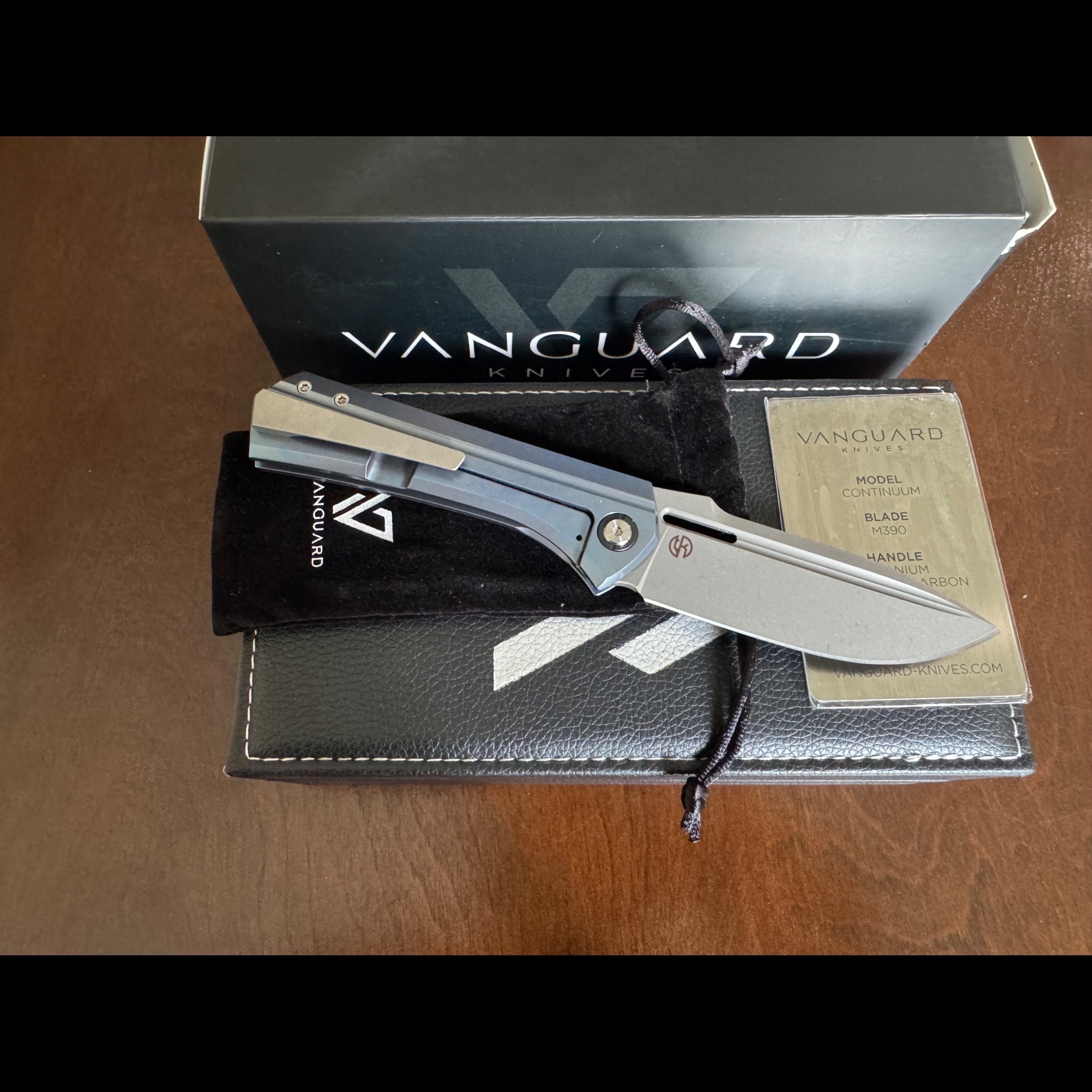 Bladebinge - Vanguard Continuum Folding Knife 3.5" Bohler M390