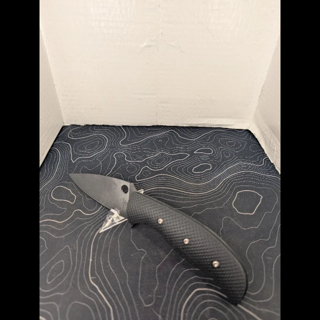 Bladebinge - Mule Team HIC MT40P fixed blade w/ Black G-10 Handle Kit ...