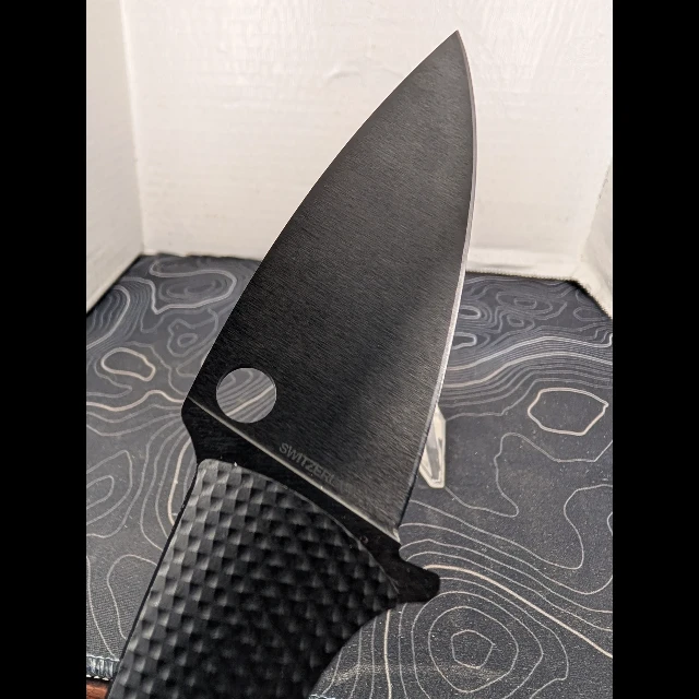 Bladebinge - Mule Team HIC MT40P fixed blade w/ Black G-10 Handle Kit ...