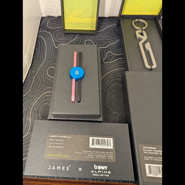 Bladebinge - James Brand The Redstone- Coral / Turquoise / Stainless ...