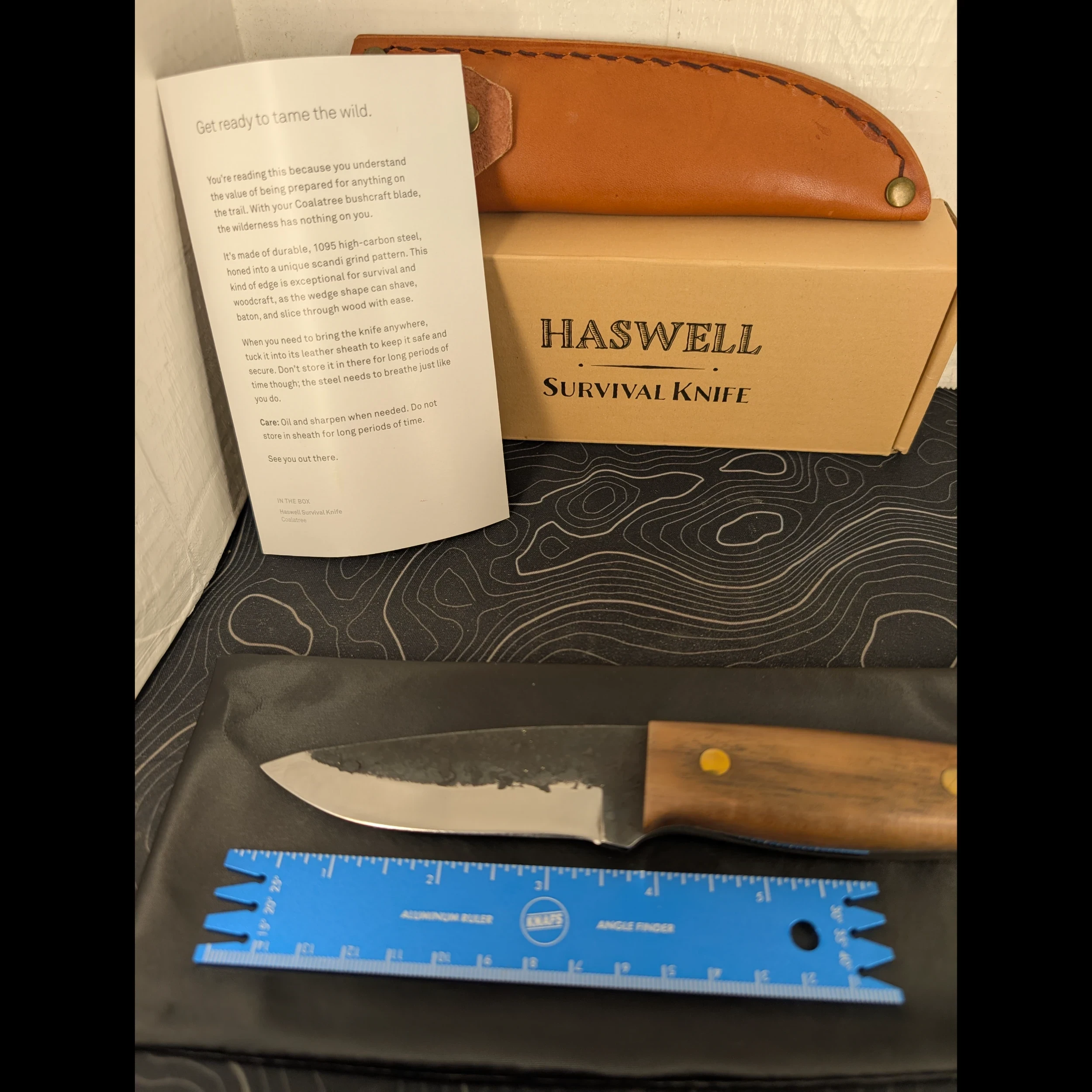 Bladebinge - Coalatree NiB HASWELL SURVIVAL KNIFE - EveryDay Coffee ...