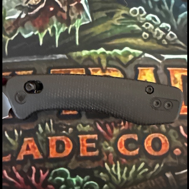 Bladebinge - TRIVISA KOALA FOLDING KNIFE BLACK MICARTA HANDLE N690 ...