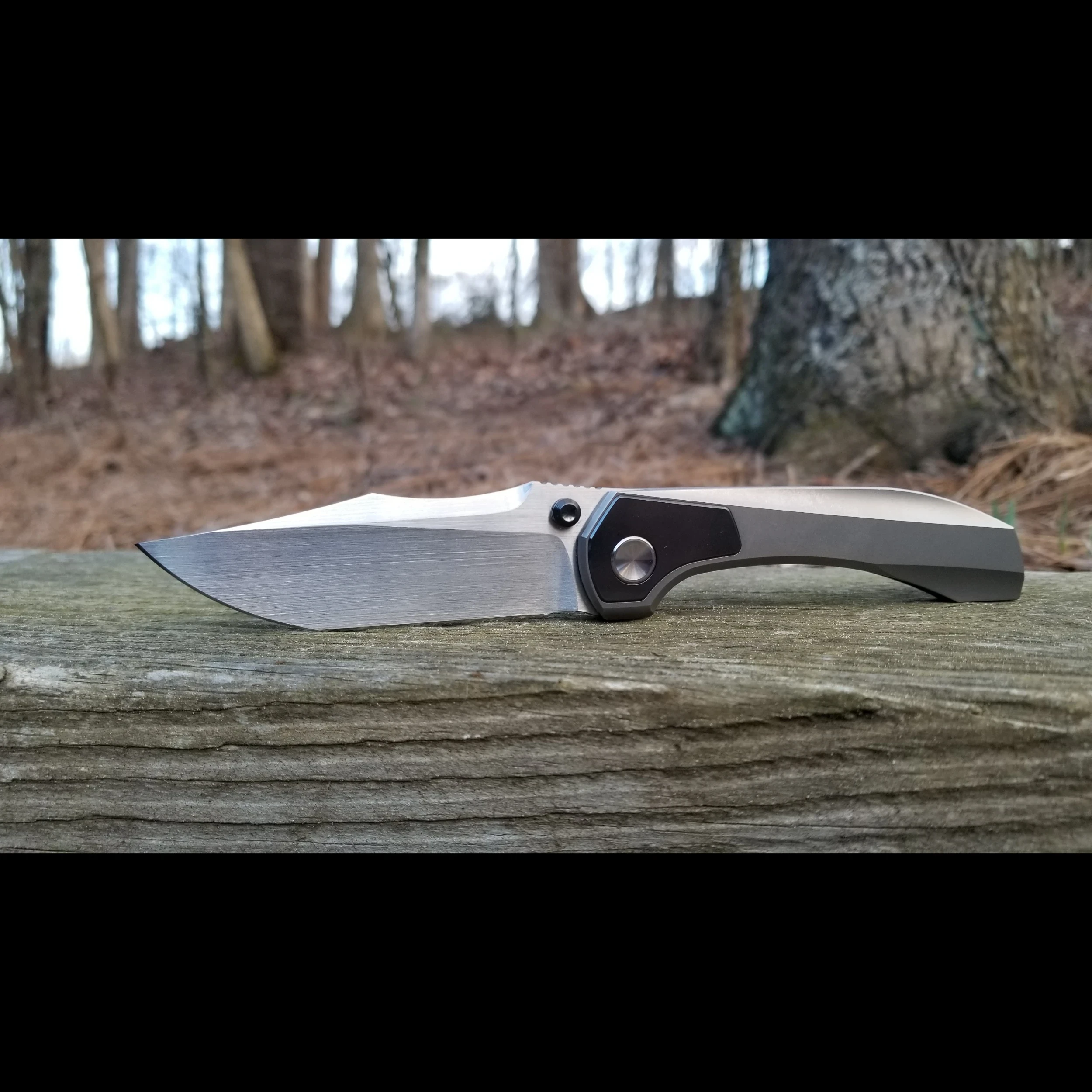 Bladebinge - Brian Brown Raptor v3 titanium integral Vanax LNIB eKnives ...