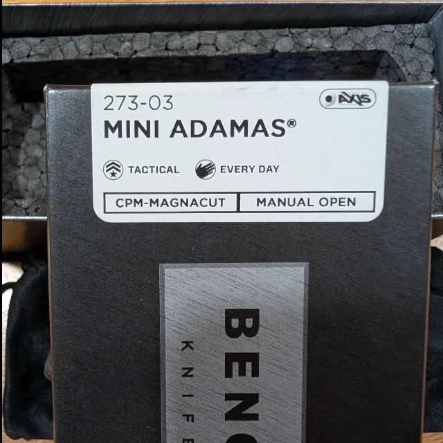 Bladebinge - Benchmade 273-03 Shane Sibert Mini Adamas Folding Knife 3. ...