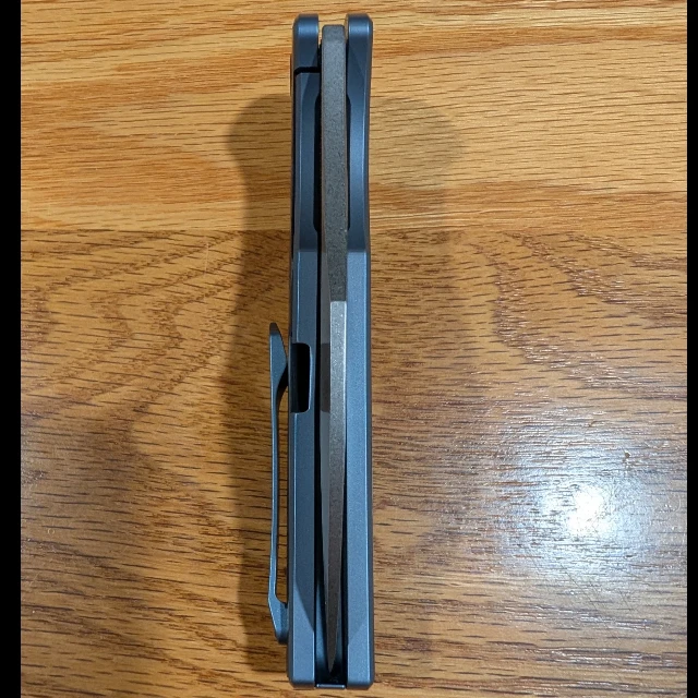 Bladebinge - VDK Knives Vice Frame Lock Knife Carbon Fiber/Blue Ti (4 ...