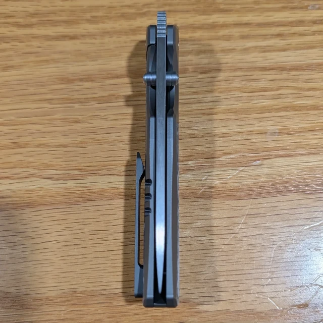 Bladebinge - Miguron Pagos II Folding Knife Titanium/Blue Carbon Fiber ...