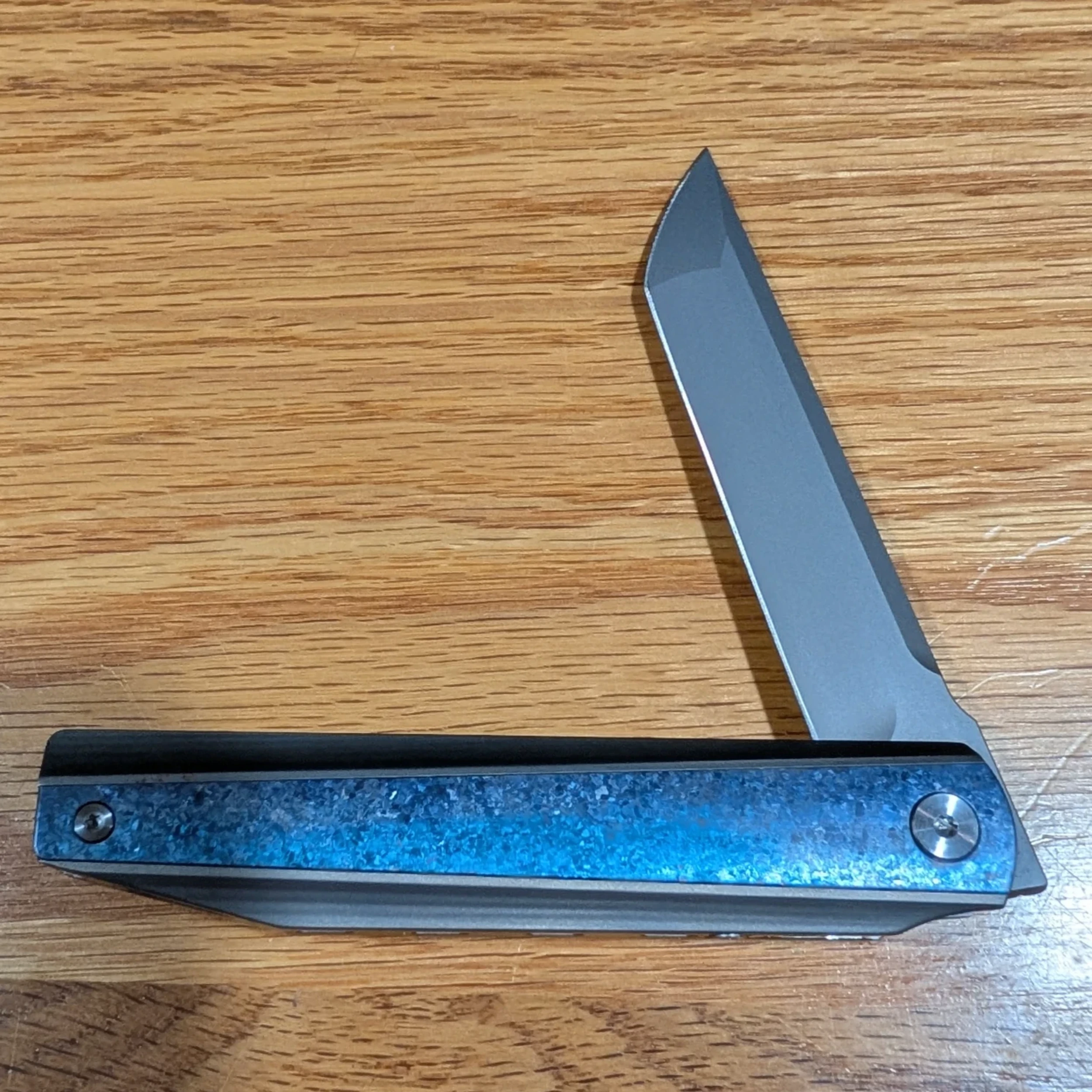 Bladebinge - TUYAKNIFE Odessa - D Rocket Design Titanium Integral With ...