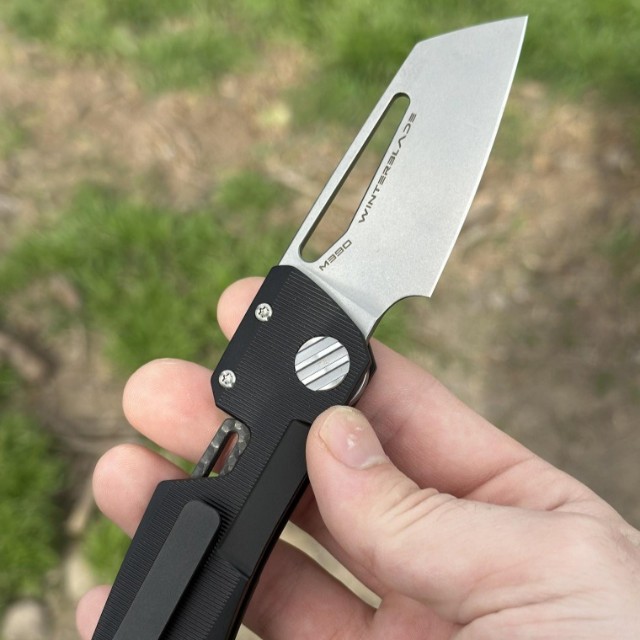 Bladebinge - WinterBladeCo Factor B3 Black Ti w/ Stonewashed M390 blade ...