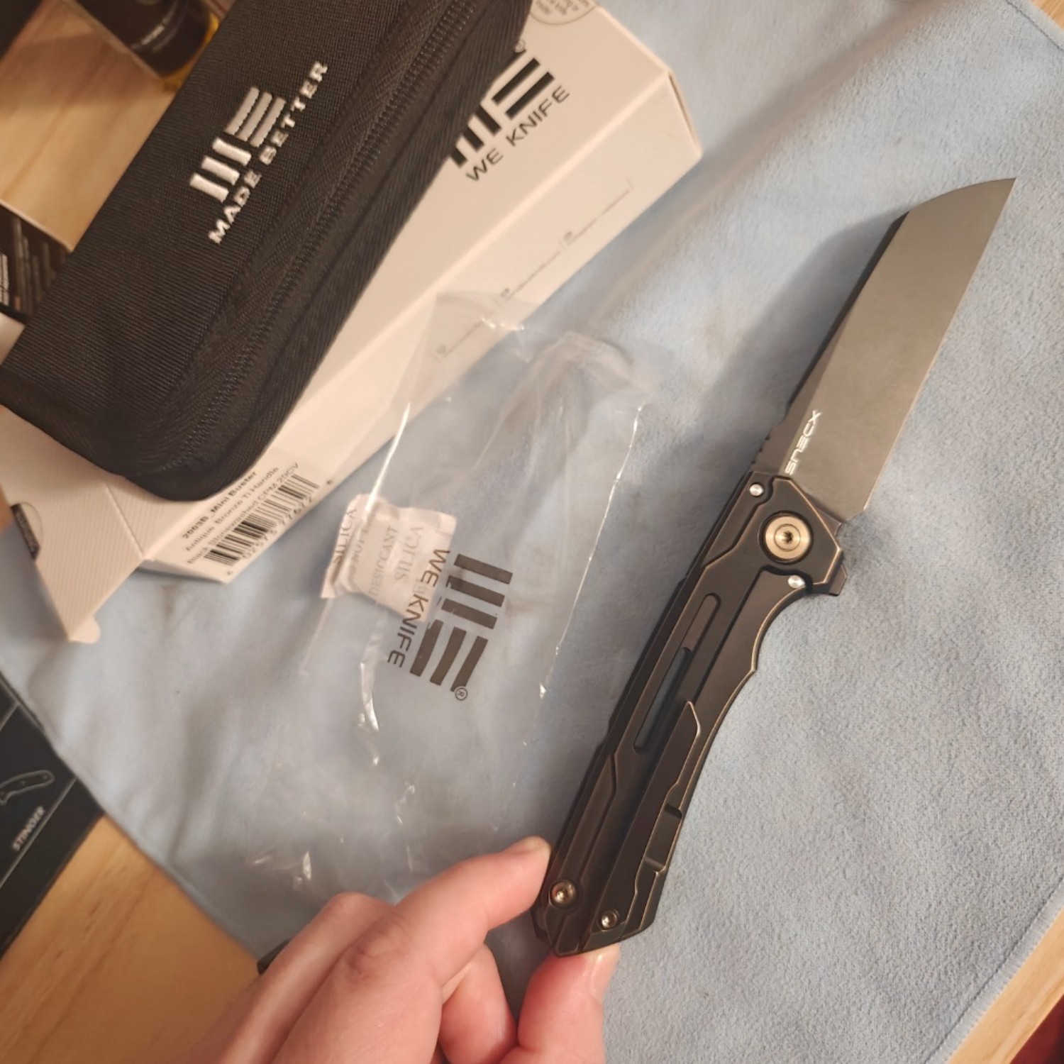 Bladebinge - WE x Snecx Mini Buster - Antique Bronze - Black ...