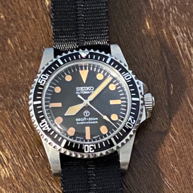 Bladebinge - Seiko milsub mod watch