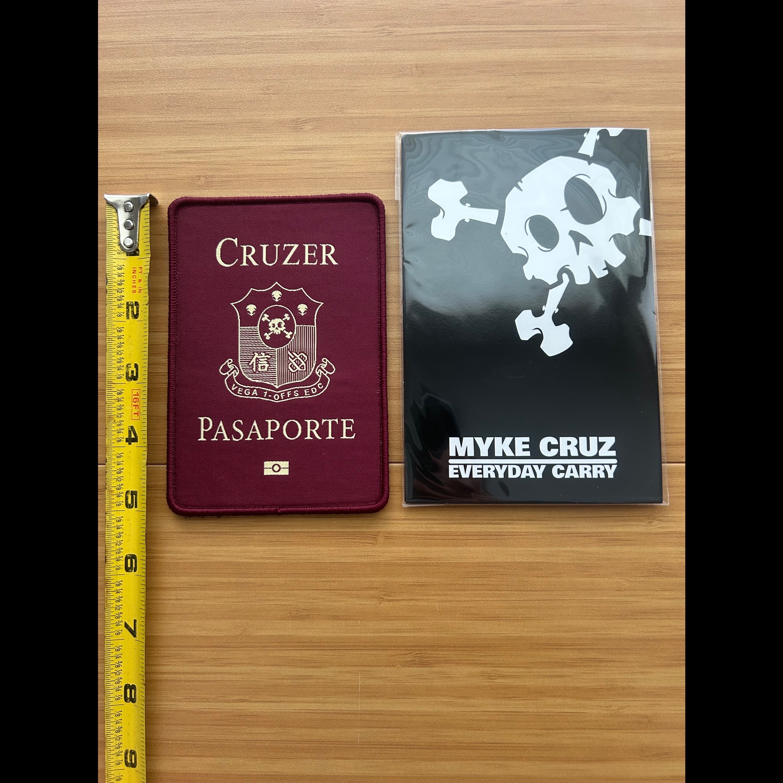 Bladebinge - Myke Cruz EDC x Vega 1-Offs Cruzer Philippine Passport ...