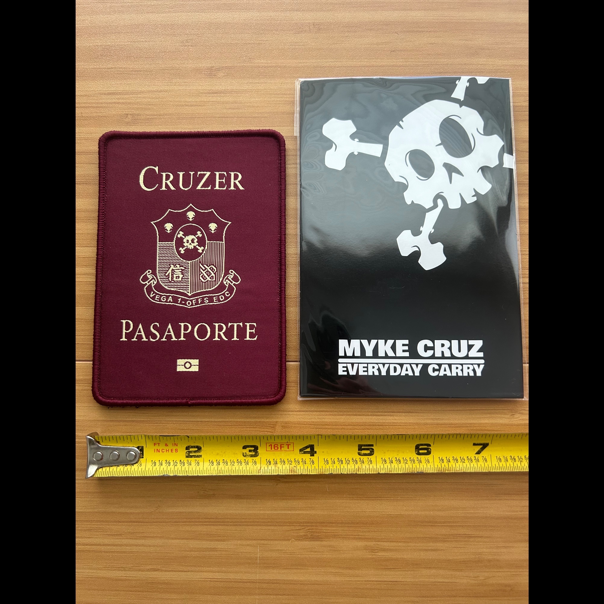 Bladebinge - Myke Cruz EDC x Vega 1-Offs Cruzer Philippine Passport ...
