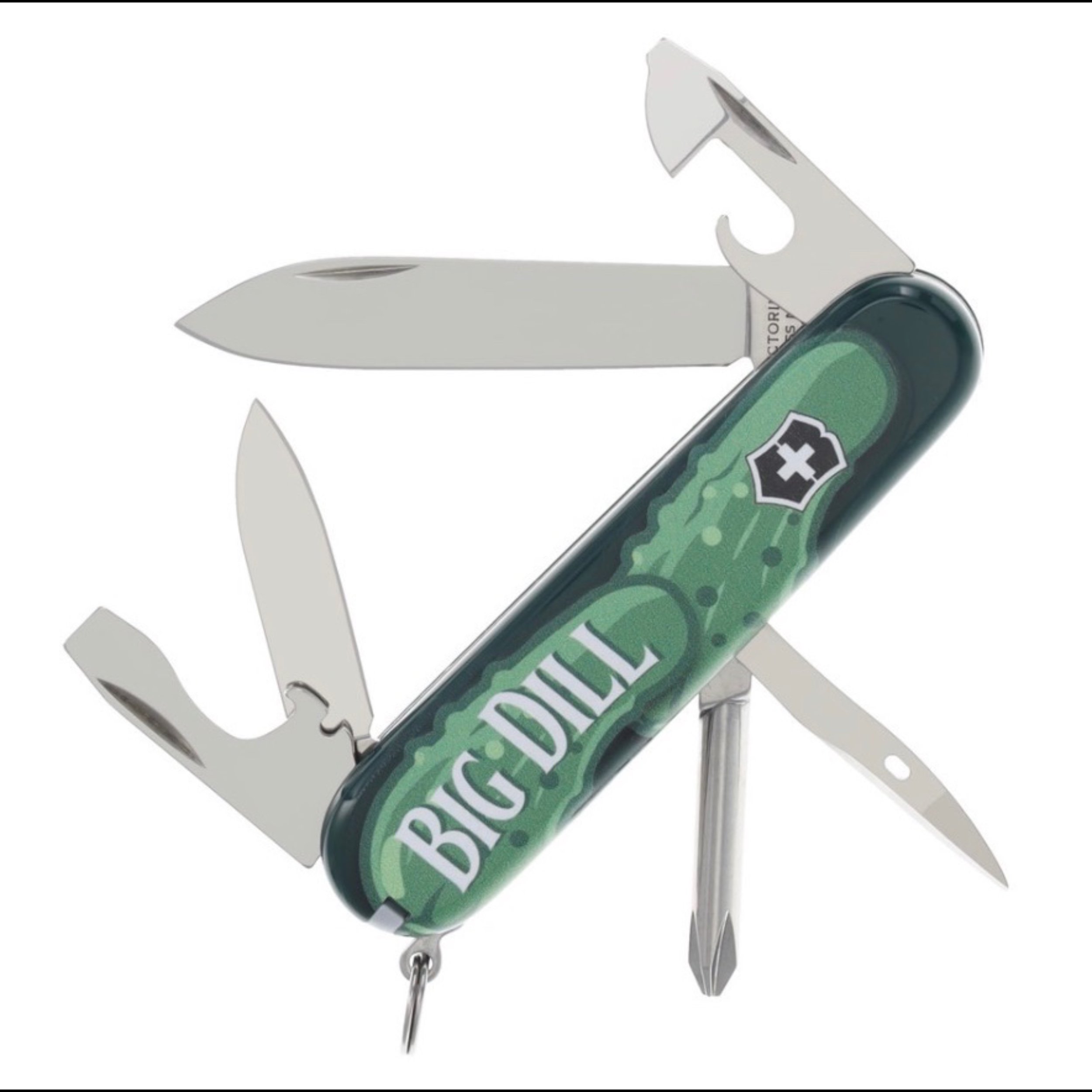 Bladebinge - Victorinox SMKW Exclusive Big Dill Pickle Tinker SAK V1136
