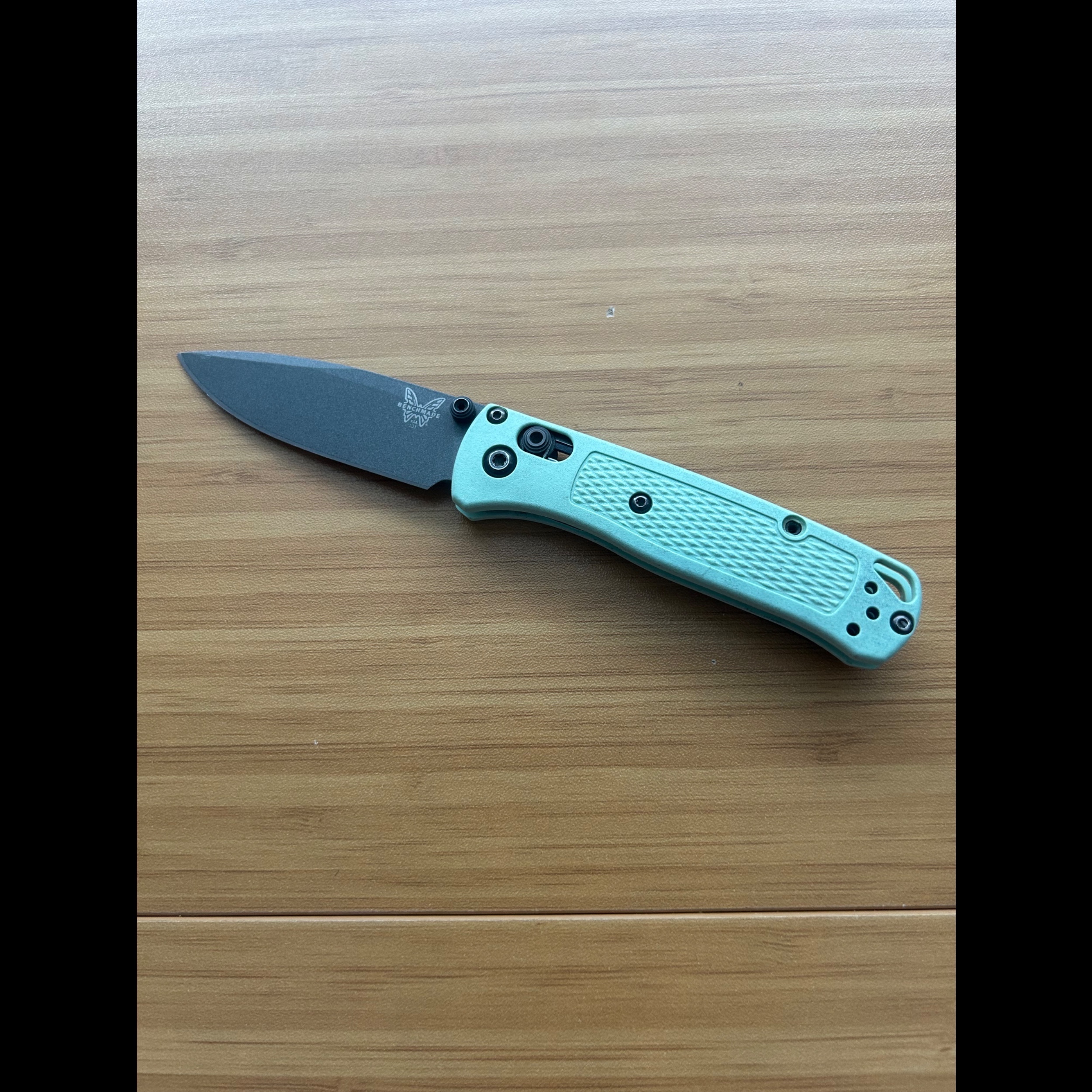 Bladebinge - Benchmade Seasonal Mini Bugout 533GY-06 - Sea Foam Grivory ...
