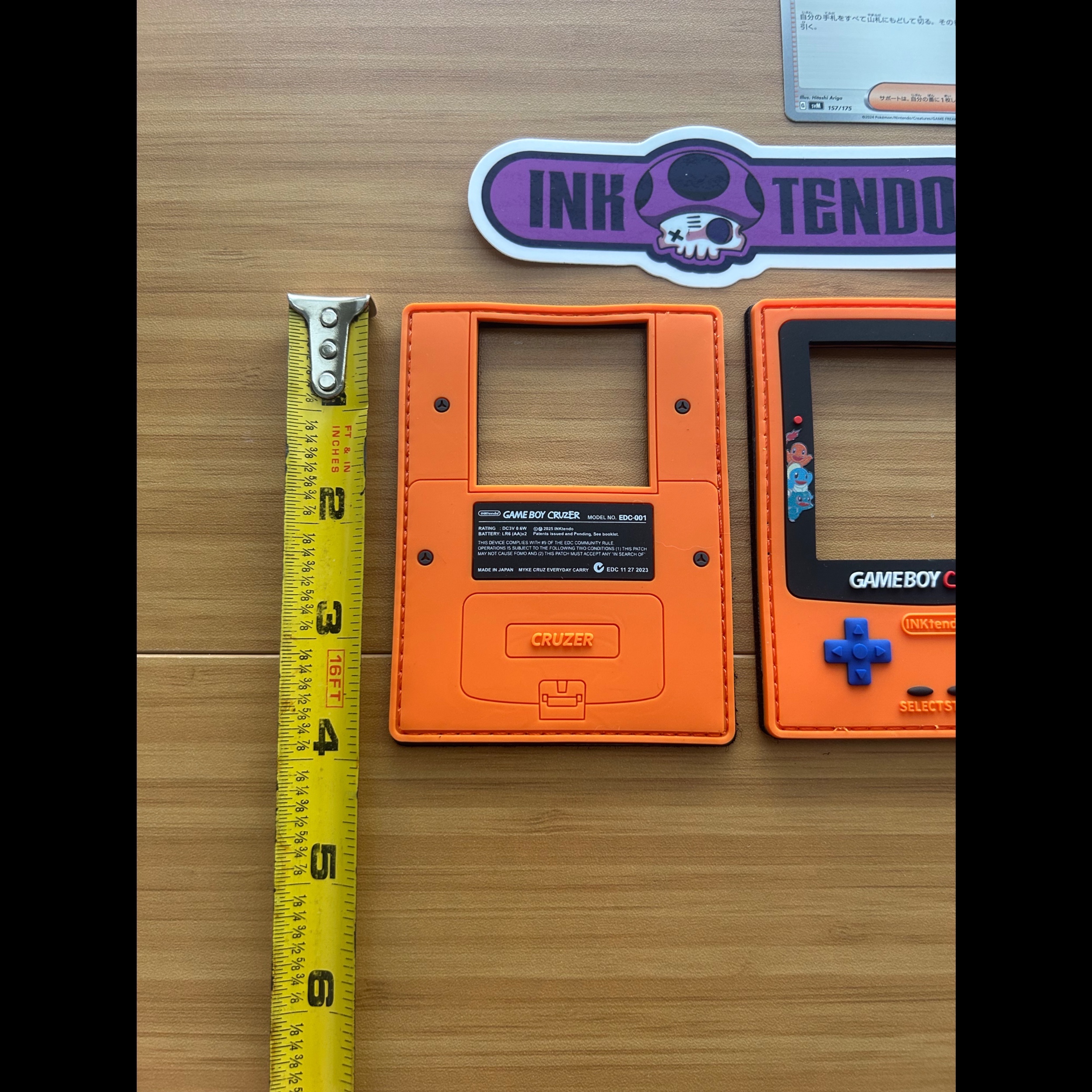 Bladebinge - Myke Cruz EDC x Inky Gameboy Cruzer Orange Limited Edition ...