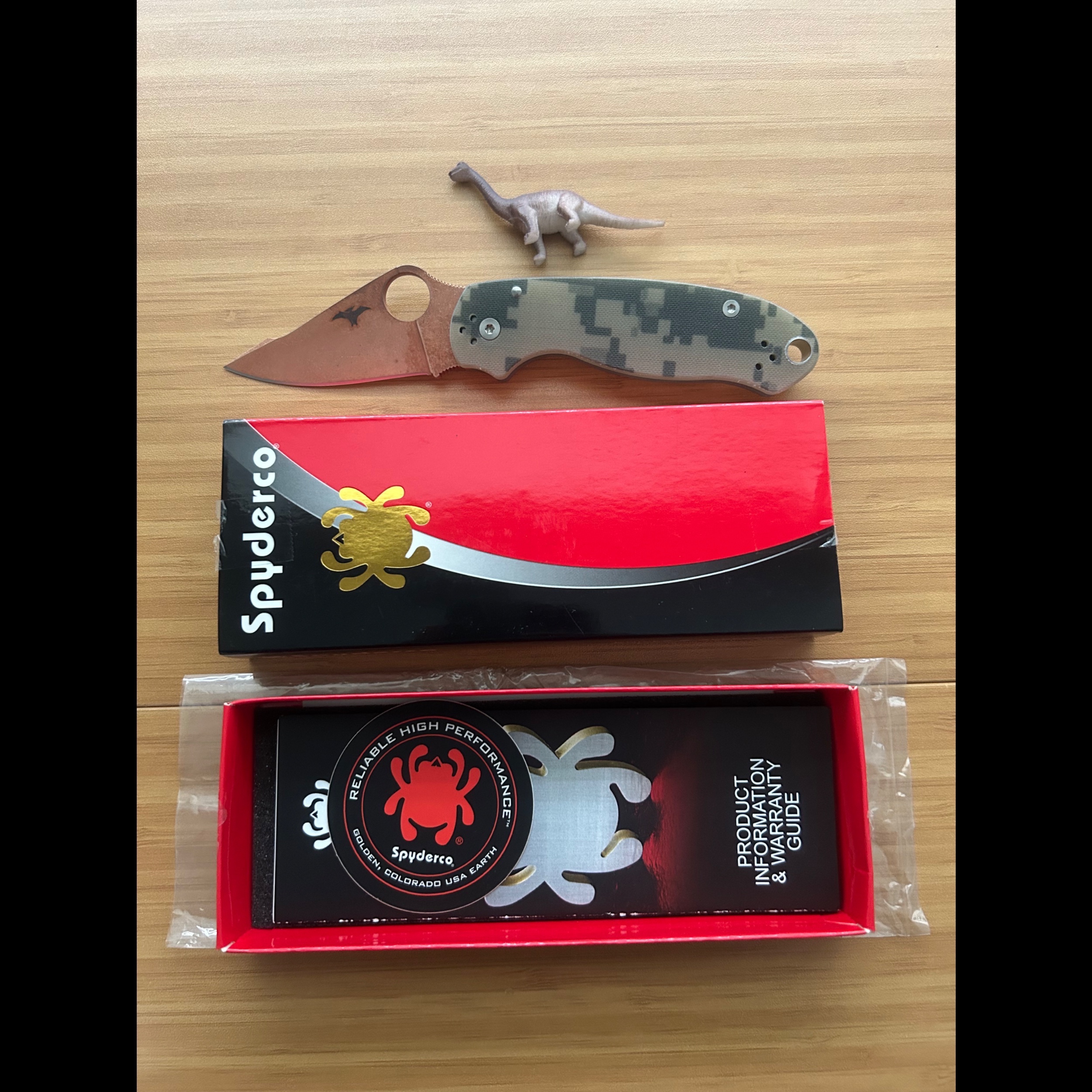 Bladebinge - Spyderco Tactical Pterodactyl Knives TPK Mod Para 3 ...