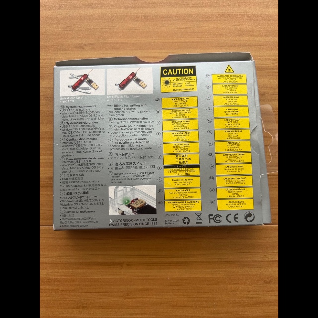 Bladebinge - Victorinox SwissFlash Laser Pointer 8 GB 4.6027.TG (Laser Doesn’t Work)