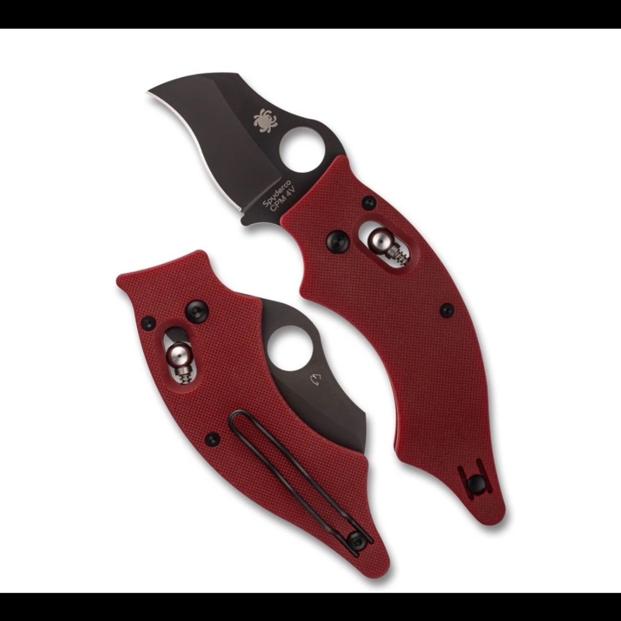 Bladebinge - Spyderco St. Nick’s Knives SNK Exclusive Dodo C80GPRDBK ...