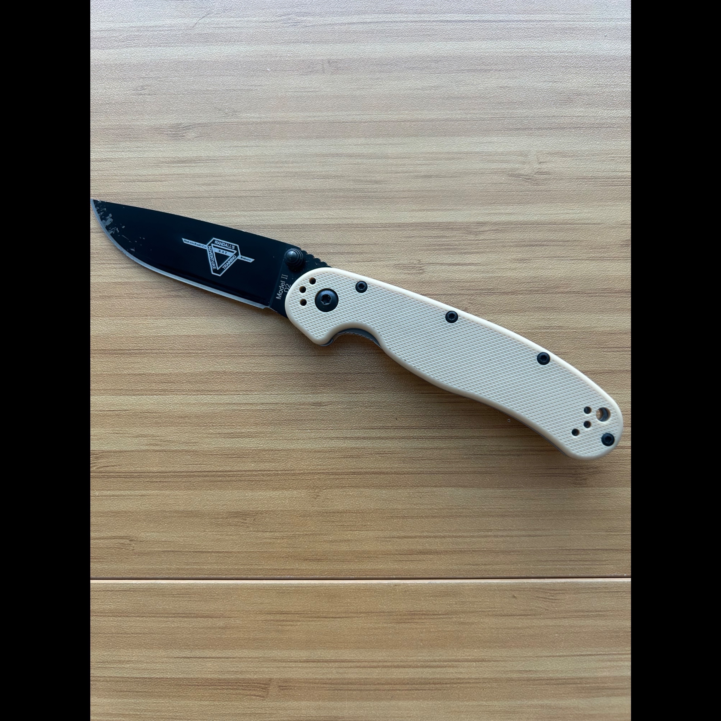 Bladebinge - Ontario Knife Company OKC Rat II 8830DT - Desert Tan FRN ...