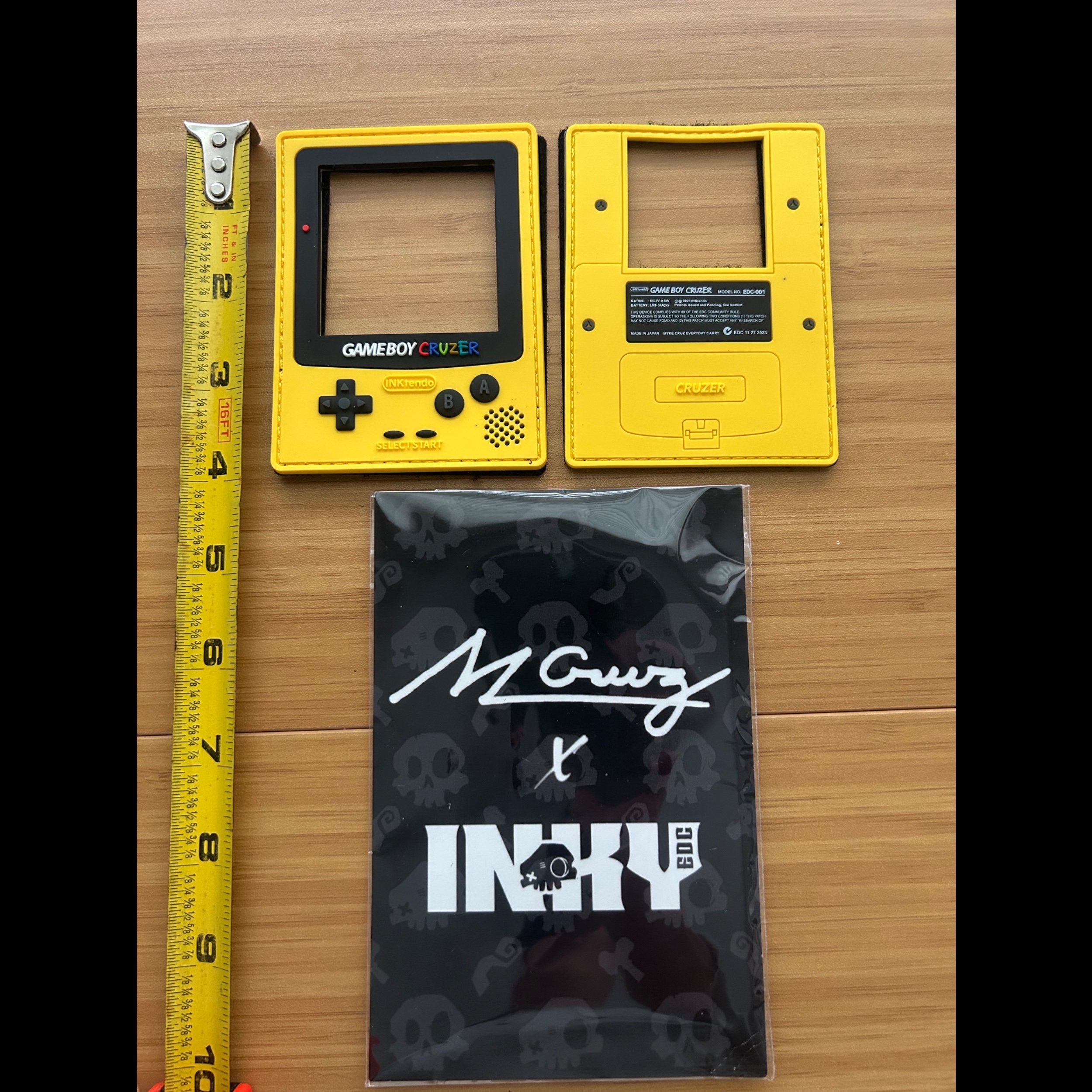 Bladebinge - Myke Cruz EDC x Antiquated EDC x Inky EDC Yellow Gameboy ...