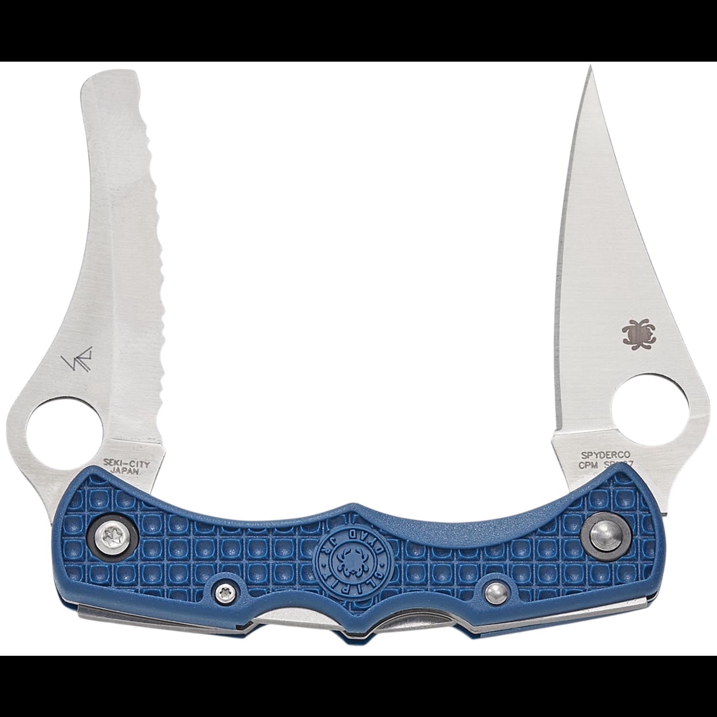 Bladebinge - Spyderco Sprint Run Dyad Jr. LW C39P&SCBL - Cobalt Blue ...