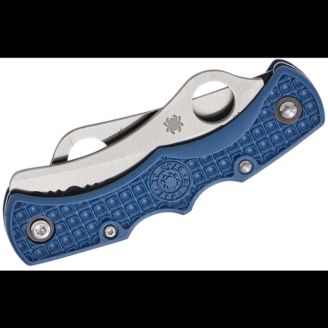 Bladebinge - Spyderco Sprint Run Dyad Jr. LW C39P&SCBL - Cobalt Blue ...