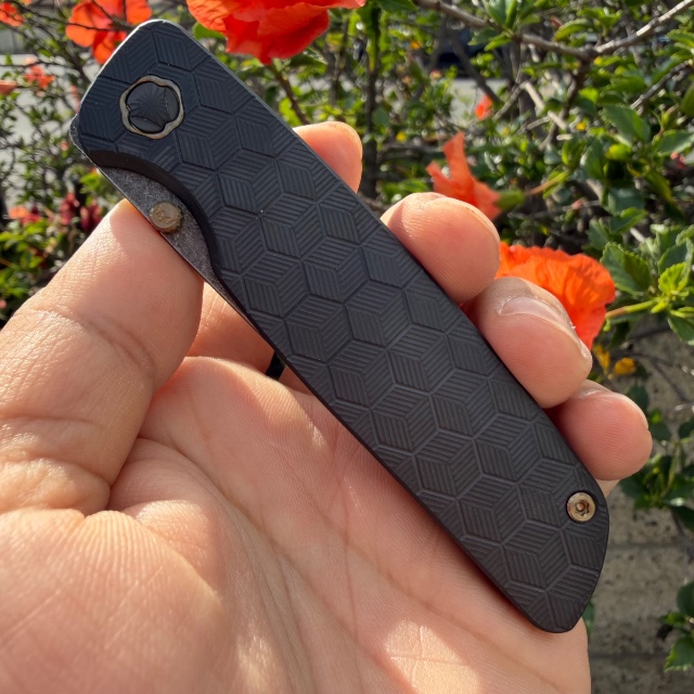Bladebinge - 🔥🔥 Rob Johnson Cypress V3 Knife Salt Water Black Gold Acid ...