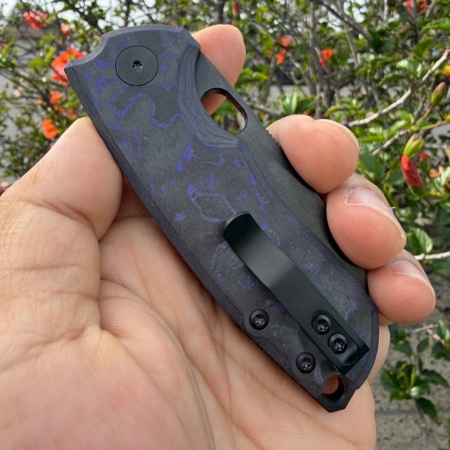 Bladebinge - 🔥🔥 URBAN EDC F5.5 Belt Satin Magnacut Purple Flo Fat ...