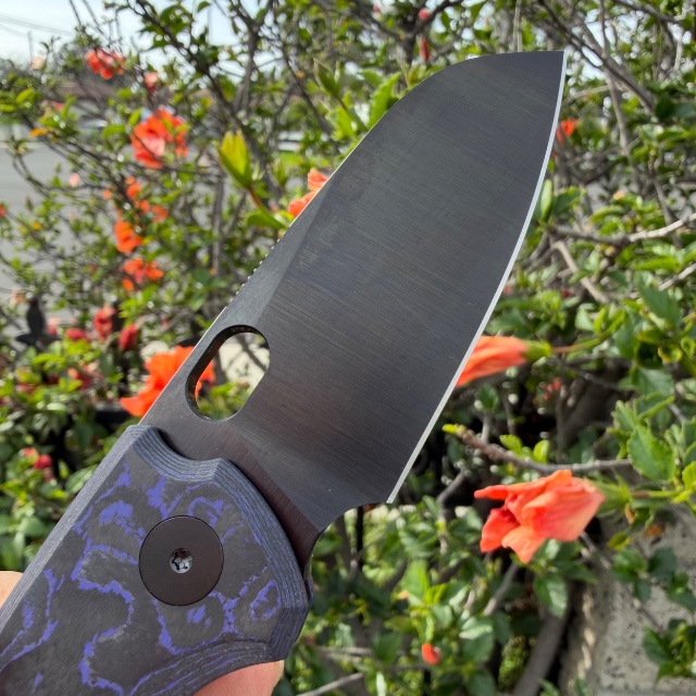 Bladebinge - 🔥🔥 URBAN EDC F5.5 Belt Satin Magnacut Purple Flo Fat ...