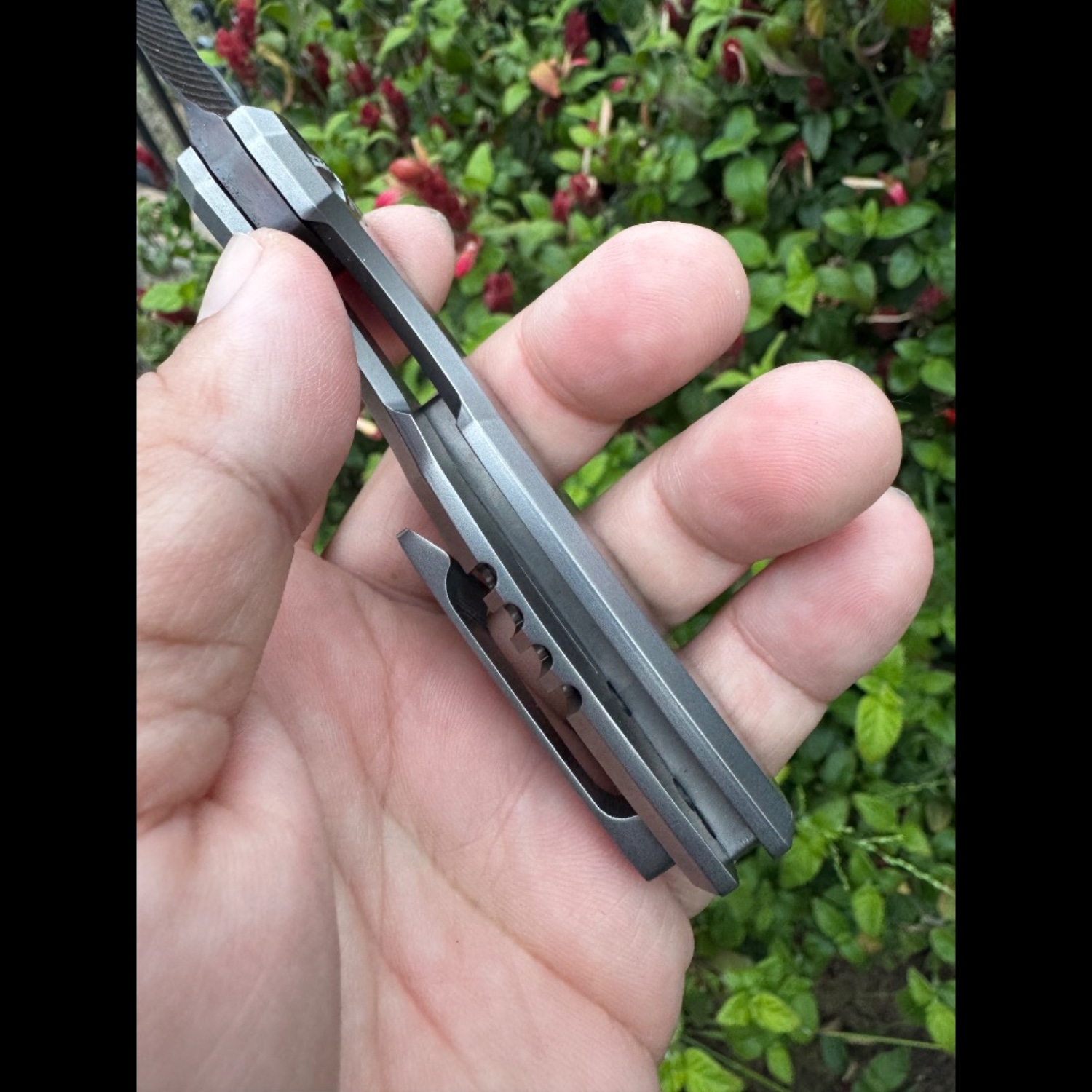 Bladebinge - 🔥🔥 Oden Mini Ripper Titanium Custom USA Knife Magnacut ...