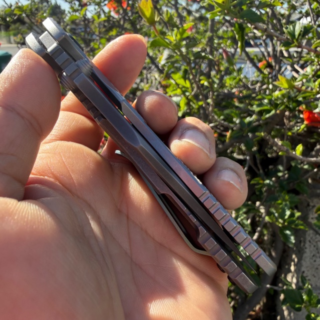 Bladebinge - 🔥🔥 Hinderer XM-18 3.5” Agressor Modded Titanium Knife ...