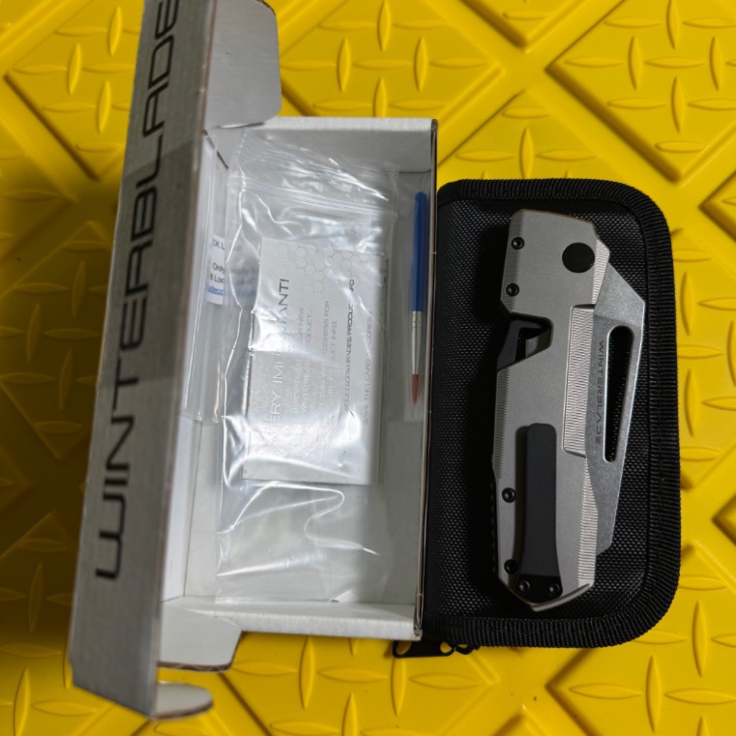 Bladebinge - 🔥🔥 WinterBlade Co. Factor 8ight Silver Titanium ...