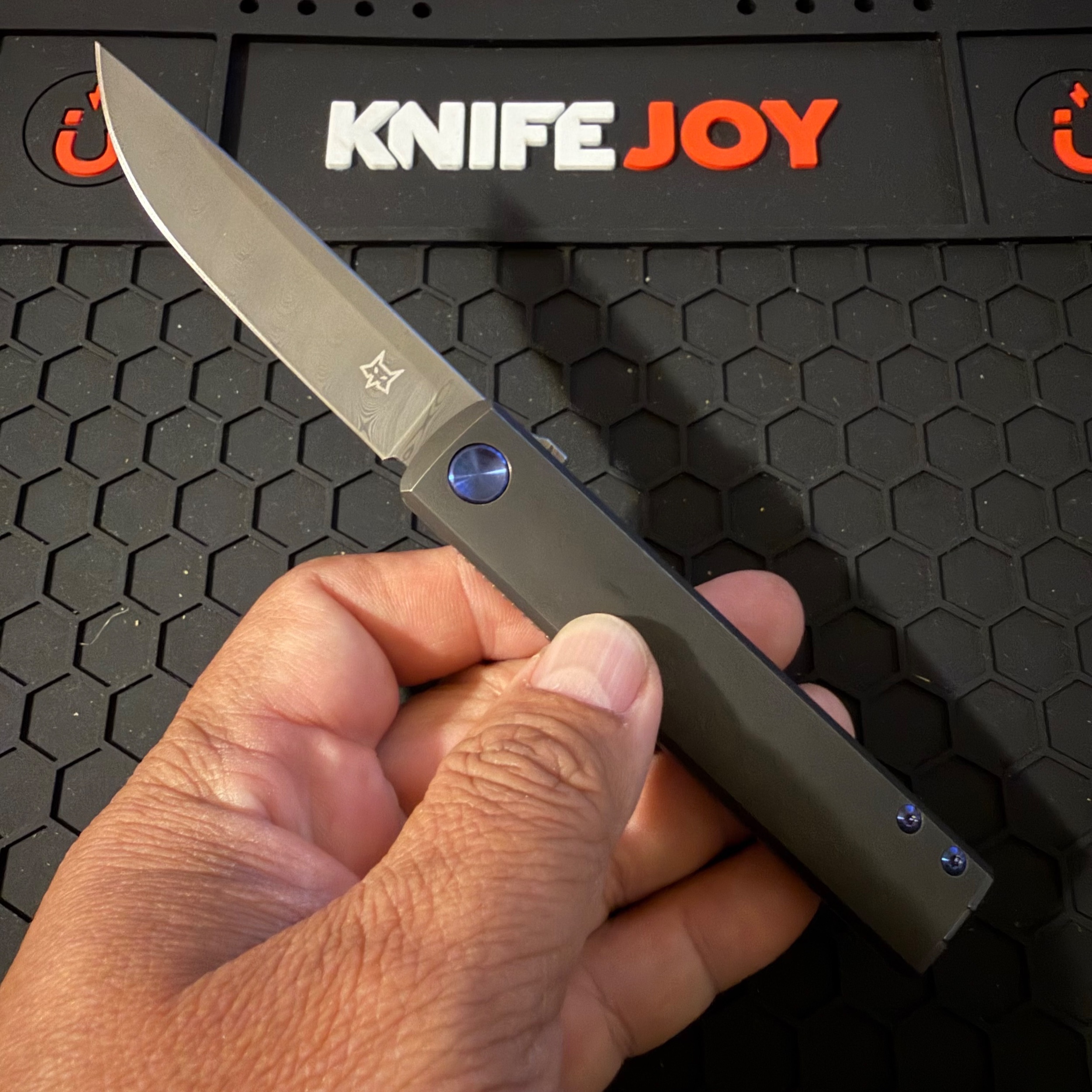 Bladebinge - 🙏🙏 Fox Knife Chnops FX-543DBL Damasteel Blade Titanium ...