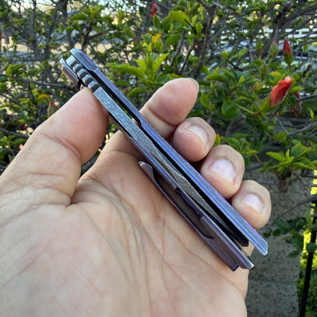 Bladebinge - 🙏🙏 Oden Ripper Milled Titanium Custom Knife Timascus Kit ...