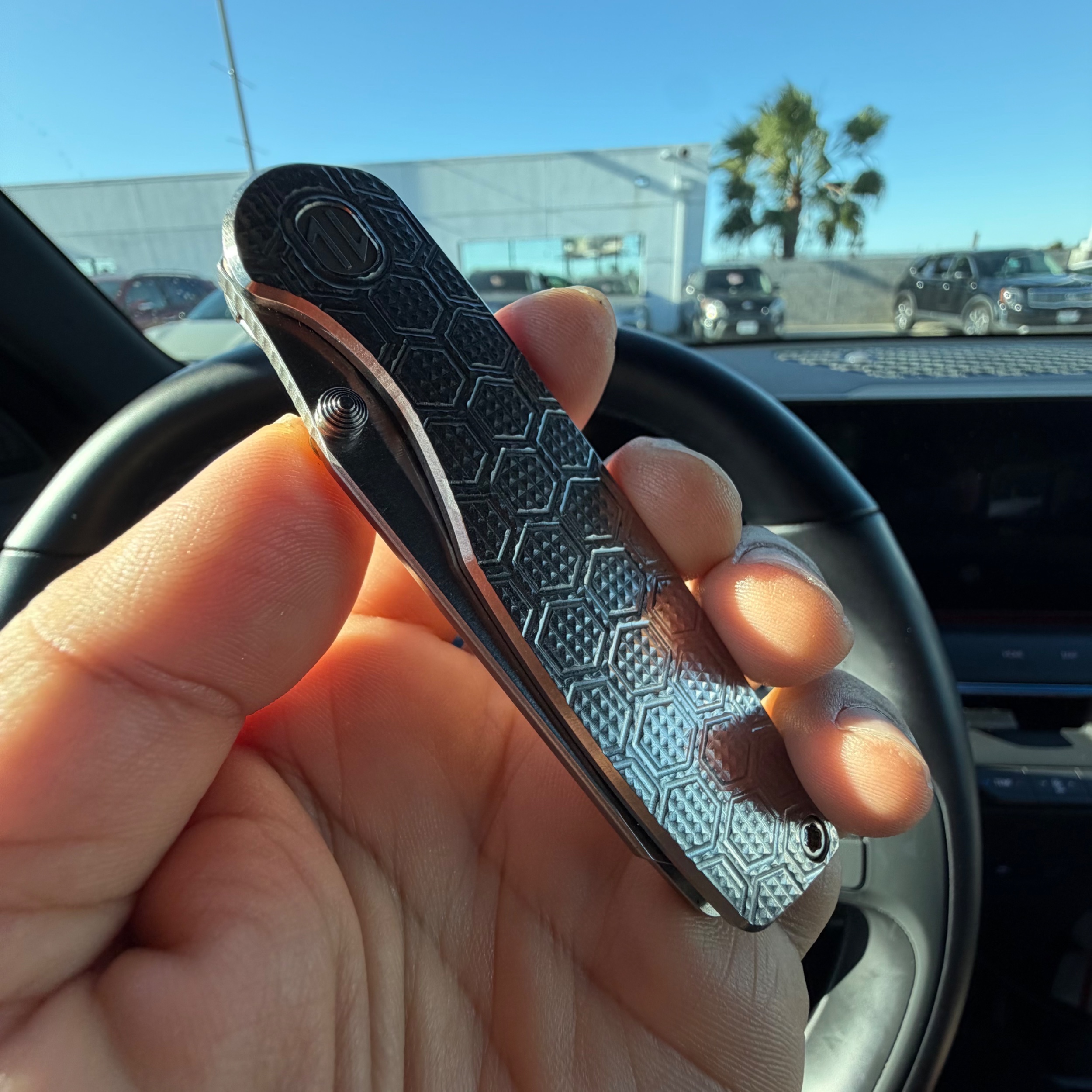 Bladebinge - 🔥🔥 Brown Knives Cortex Mini MagnaCut Blade Milled Titanium ...