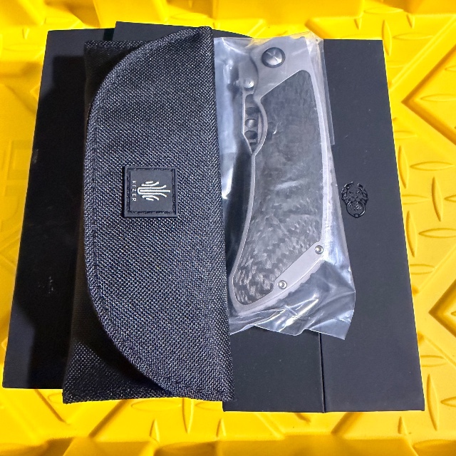 Bladebinge - 🔥🔥 Kizer Huntsman Carbon Fiber Titanium Knife S35VN Blade ...