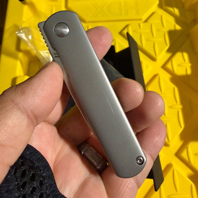 Bladebinge - 🔥🔥 Kizer Ki3499 Feist Folding Knife S35VN Blade Titanium ...