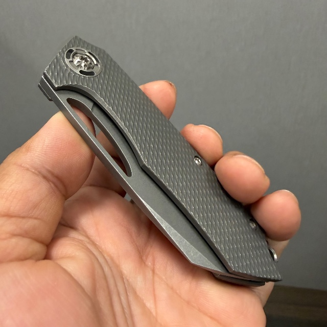 Bladebinge - 🔥🔥 Eustler Neutralizer Custom Titanium Knife Aebl Blade ...