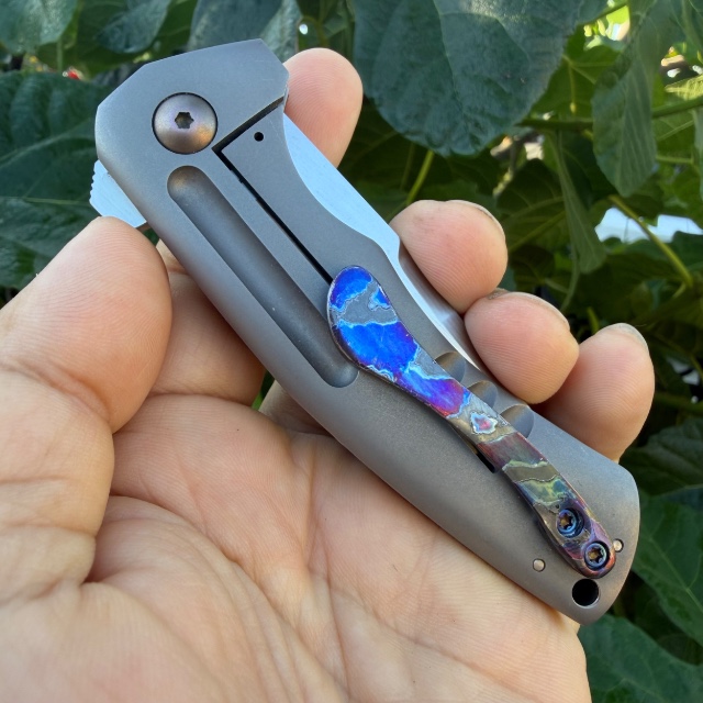 Bladebinge - 🎭🎭 Kevin Foster SoCal Custom Knife Narwhal Timascus CPM154 ...