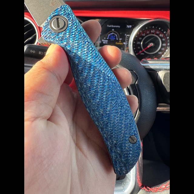 Bladebinge - 🔥🔥 Shirogorov F3 Blue Alutex Scales Elmax Blade 3.75 ...