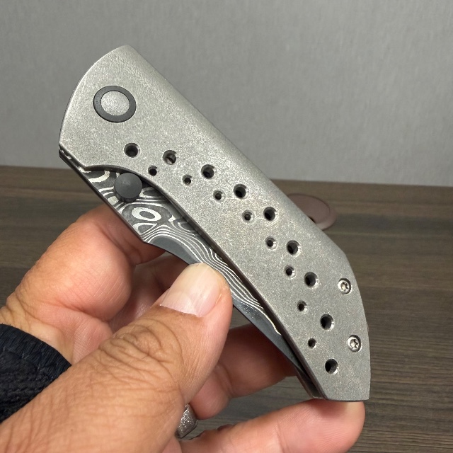 Bladebinge - 🔥🔥 Fernando Medina Spitfire Custom Titanium Knife Chad ...