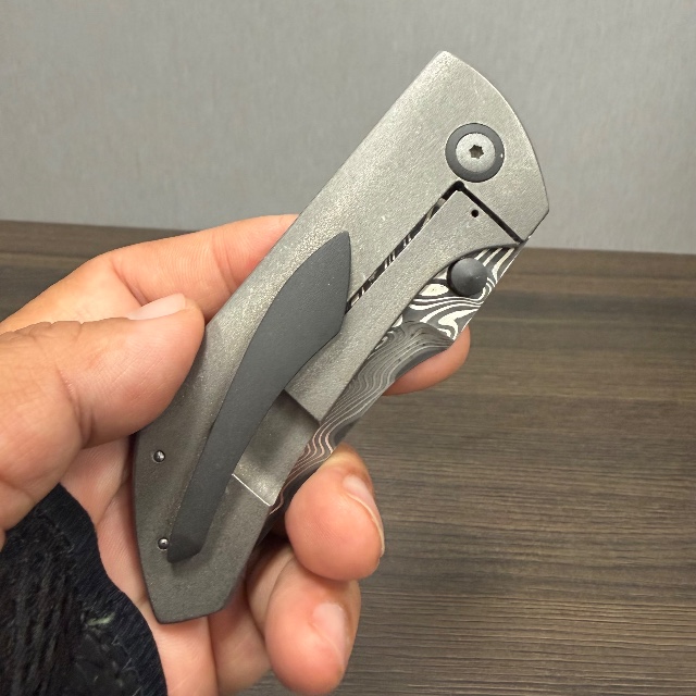 Bladebinge - 🔥🔥 Fernando Medina Spitfire Custom Titanium Knife Chad ...