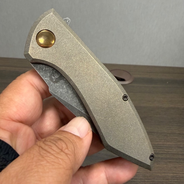 Bladebinge - 🔥🔥 Fernando Medina Hellcat Custom Titanium Knife CTS-XHP ...