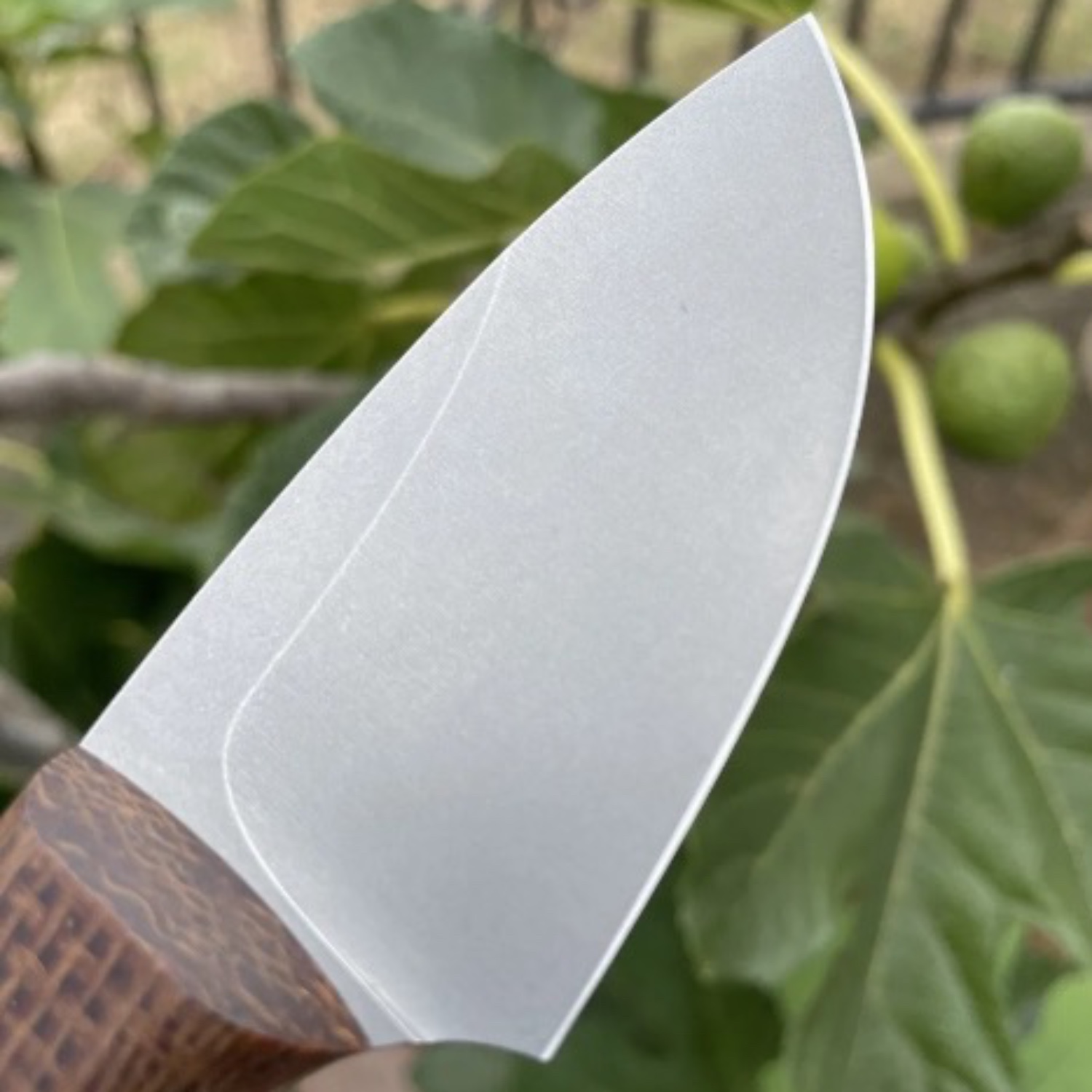 Bladebinge - JakebCreates Bush Bandit Fixed Blade Custom Knife Burlap ...