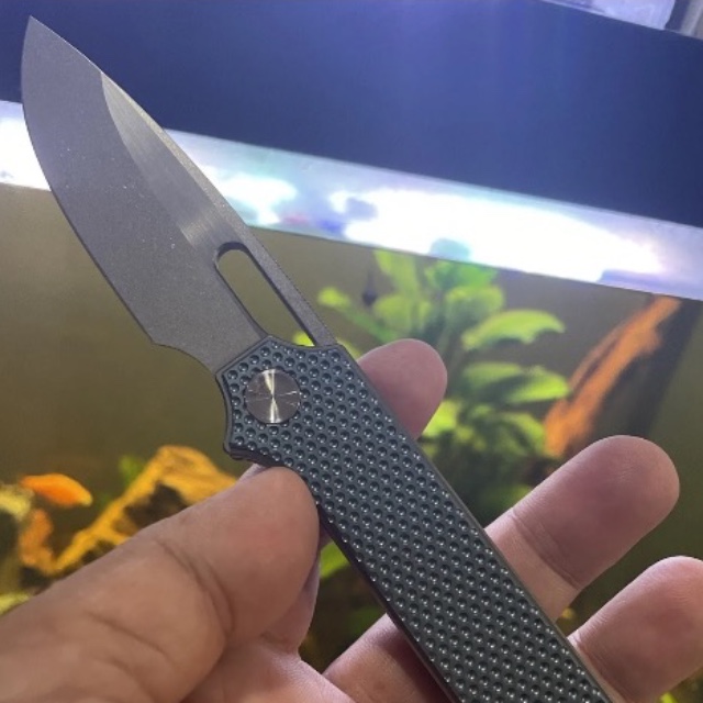 Bladebinge - 🔥Golden Designs Standard Knife Satin Knife Folder Blue Sky ...