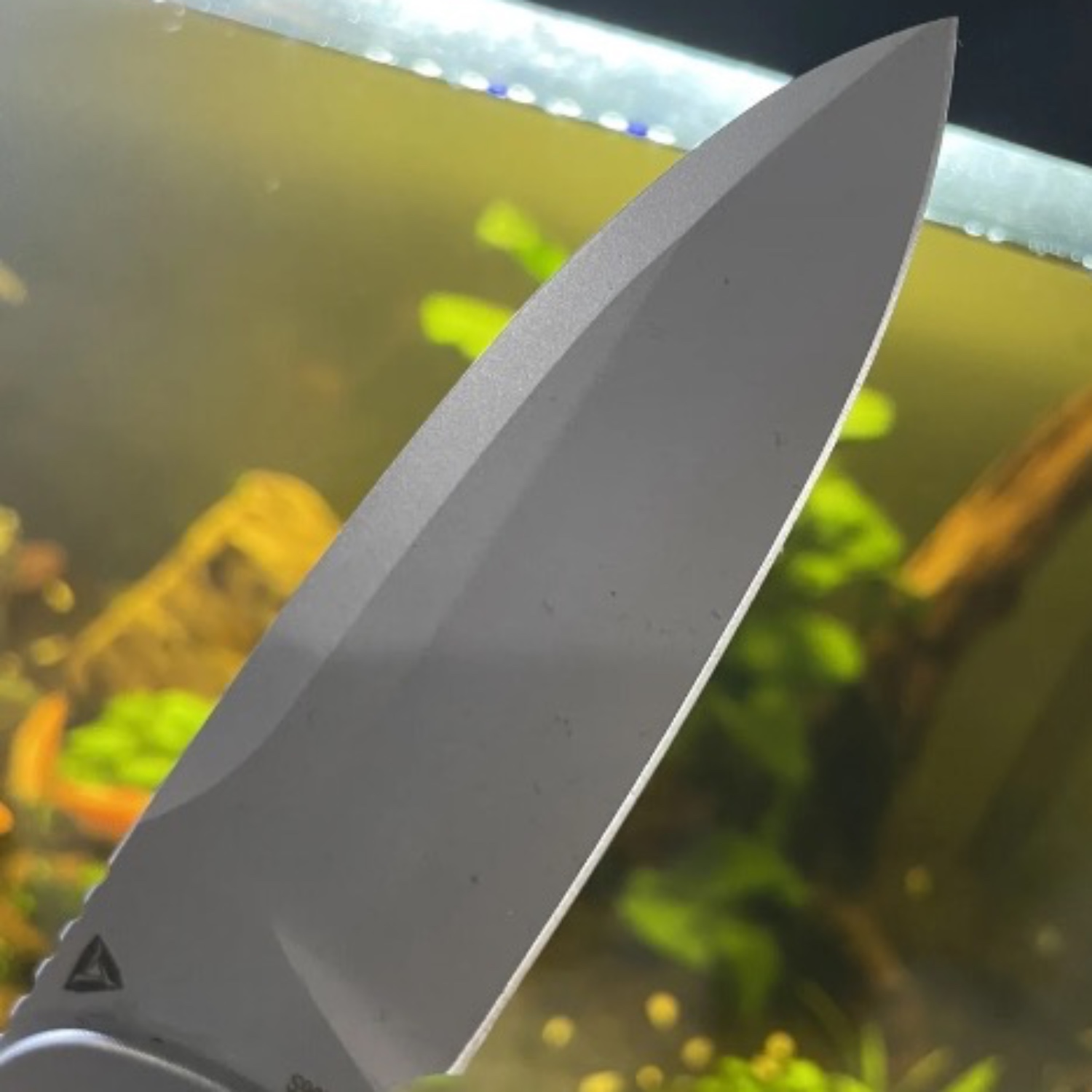 Bladebinge - Jim Skelton Tuya Caladan Jigged Titanium Knife S90V Folder