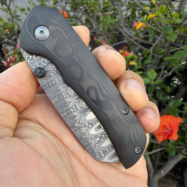 Bladebinge - 🔥🔥 David Freeman Knives Mini Harley Carbon Fiber Norris ...