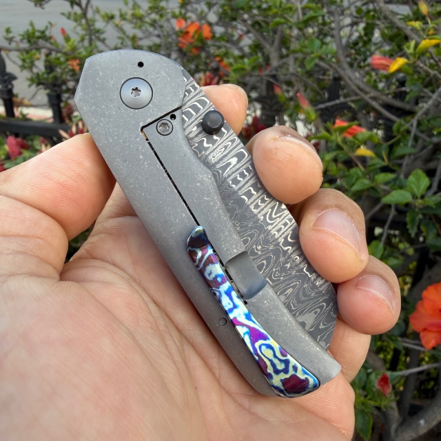 Bladebinge - 🔥🔥 David Freeman Knives Mini Harley Carbon Fiber Norris ...